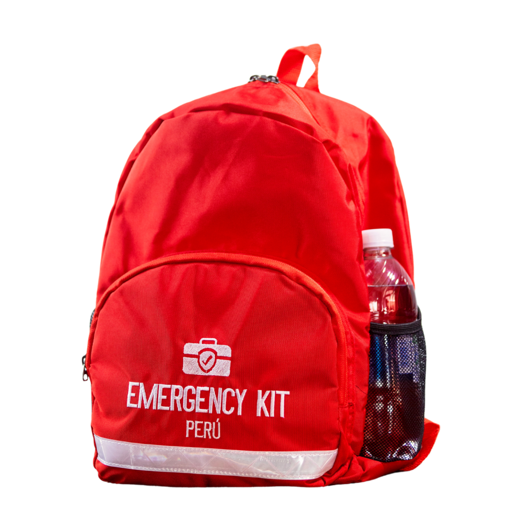 Mochila de emergencia BÁSICA (1-2 personas) - Emergency Kit Perú